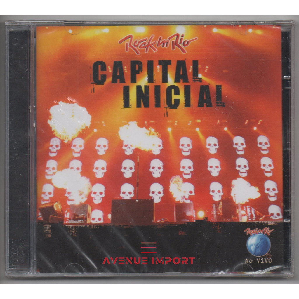 CD Capital Inicial - Ao Vivo, Rock In Rio | Shopee Brasil