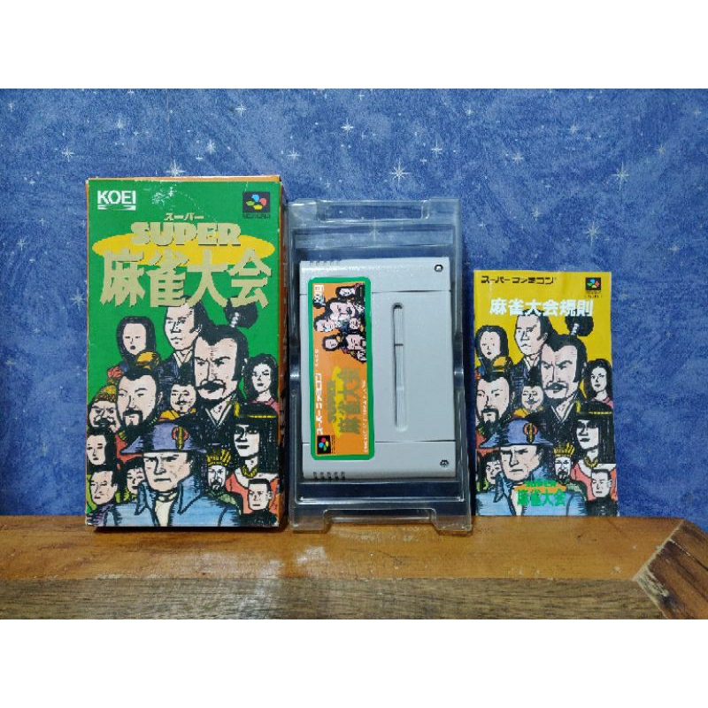Jogo - Super Mahjong Taikai - Nintendo Super Famicom SNES | Shopee Brasil
