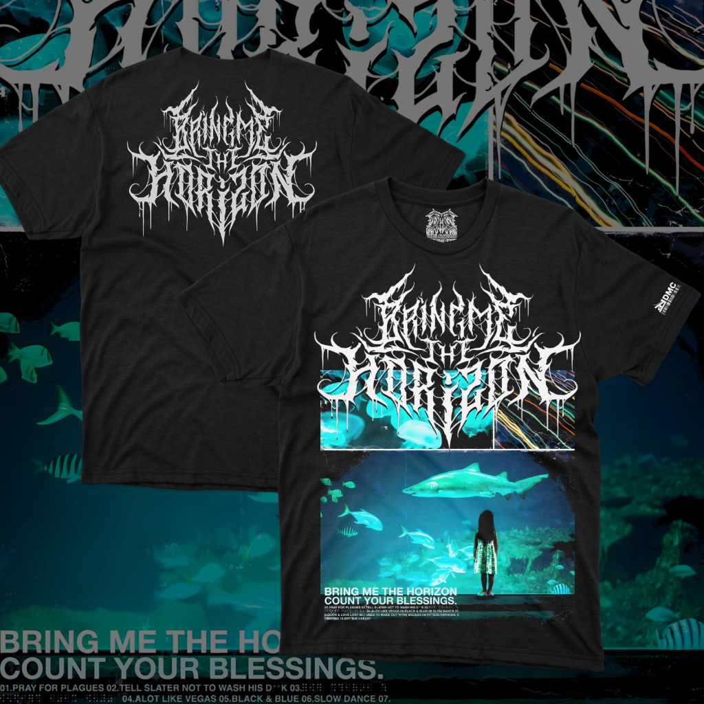 Camiseta Bring Me The Horizon Count your Blessing - Faz a Boa!