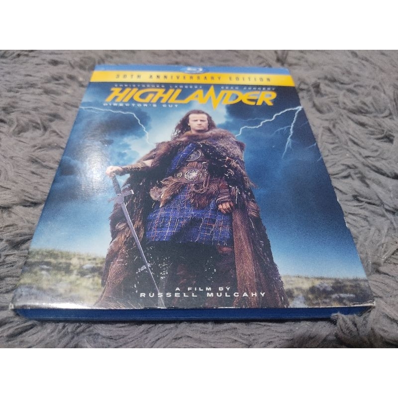 Blu Ray Highlander Director's Cut 30th Anniversary Edition (importado ...