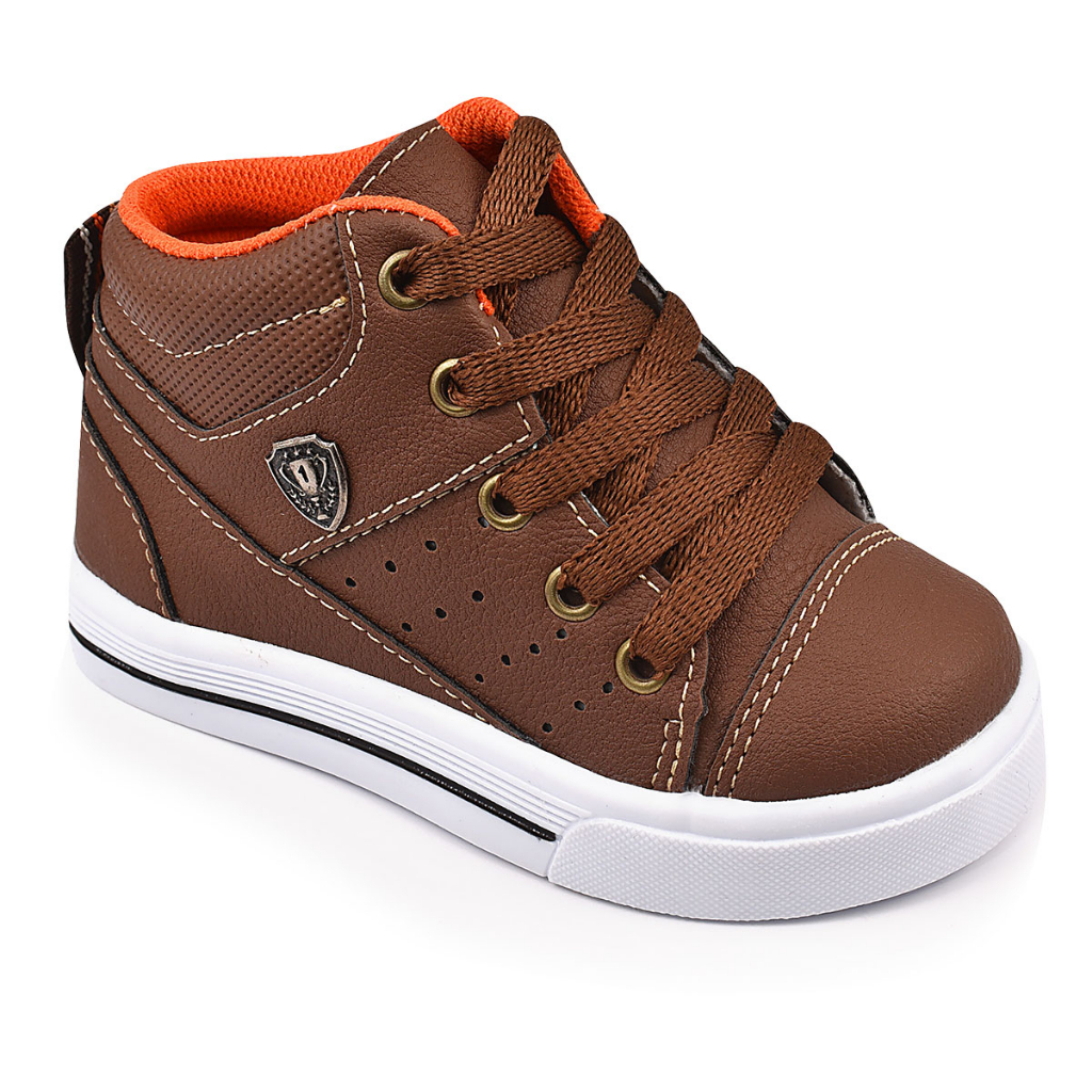 Tênis Botinha Infantil Menino Leve e Confortável Ideal para o Dia a Dia ...