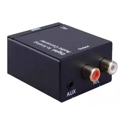 Conversor Áudio Digital Para Analóg C/ Saida P2 +cabo Optico | Shopee ...