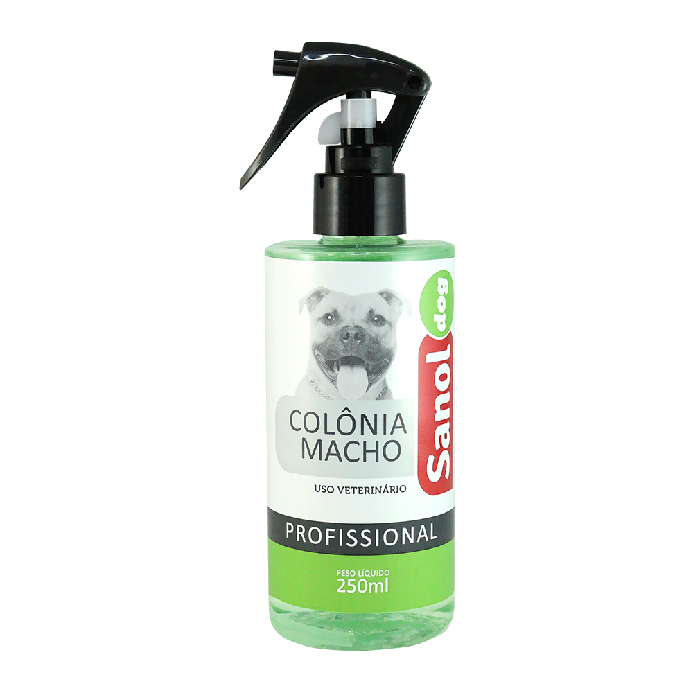 Colônia Sanol Dog Macho 250ml | Shopee Brasil