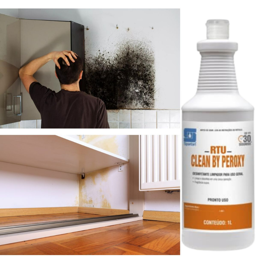 Rtu Clean By Peroxy 2 und Limpa Pisos, Azulejos, Mofo, Bolor, Tecidos ...
