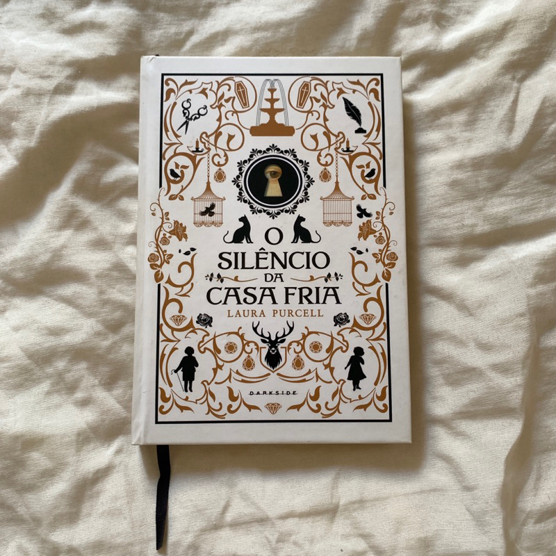 o silencio da casa fria | darkside livro terror suspense | Shopee Brasil