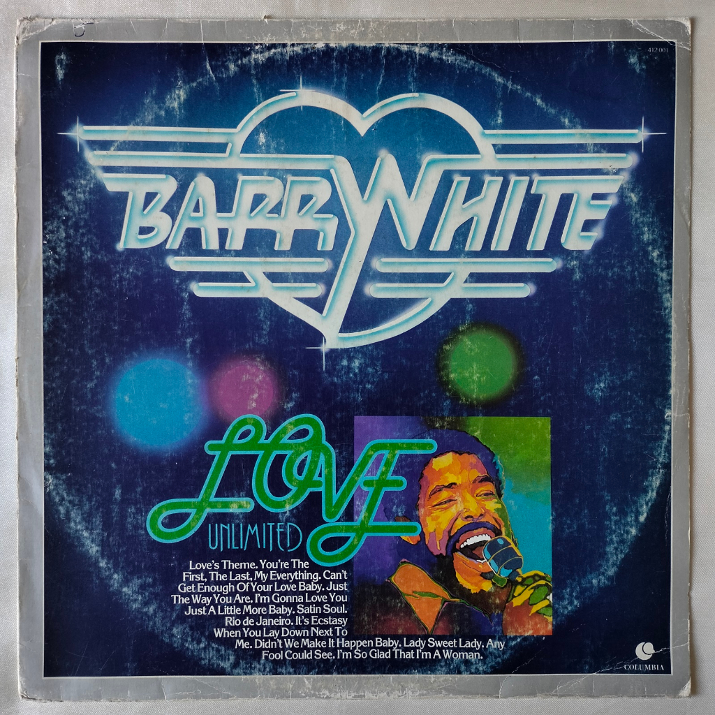 DISCO DE VINIL LP - BARRY WHITE – THE BEST OF BARRY WHITE (1981 ...