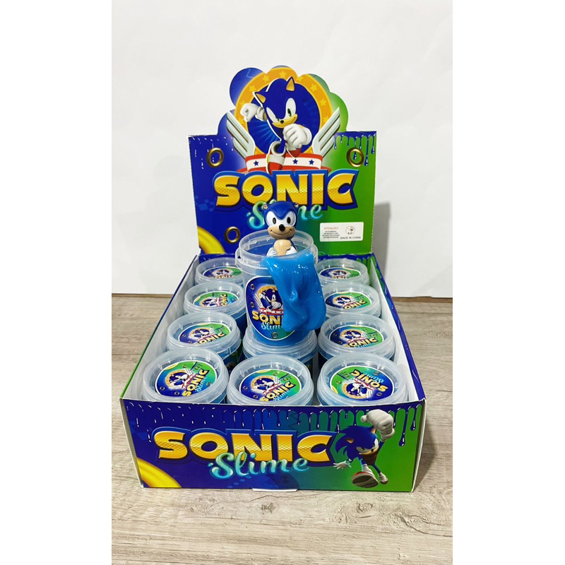 Slime Sonic Surpresa kit com 40 unidades. | Shopee Brasil