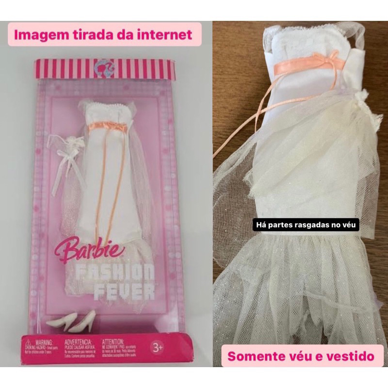 Acessórios originais Barbie e Fashion Fever (Pronta Entrega) | Shopee ...