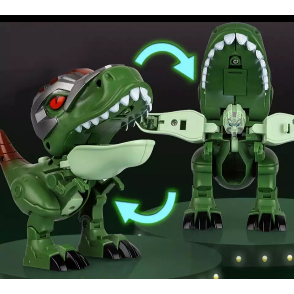 tyrannosaurus rex transforming robô dinosaur warrior | Shopee Brasil