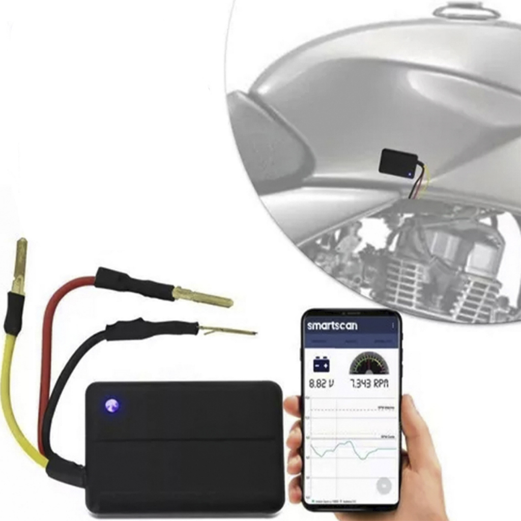 Smartscan Controller De Cdi Universal Bluetooth Multscan | Shopee Brasil