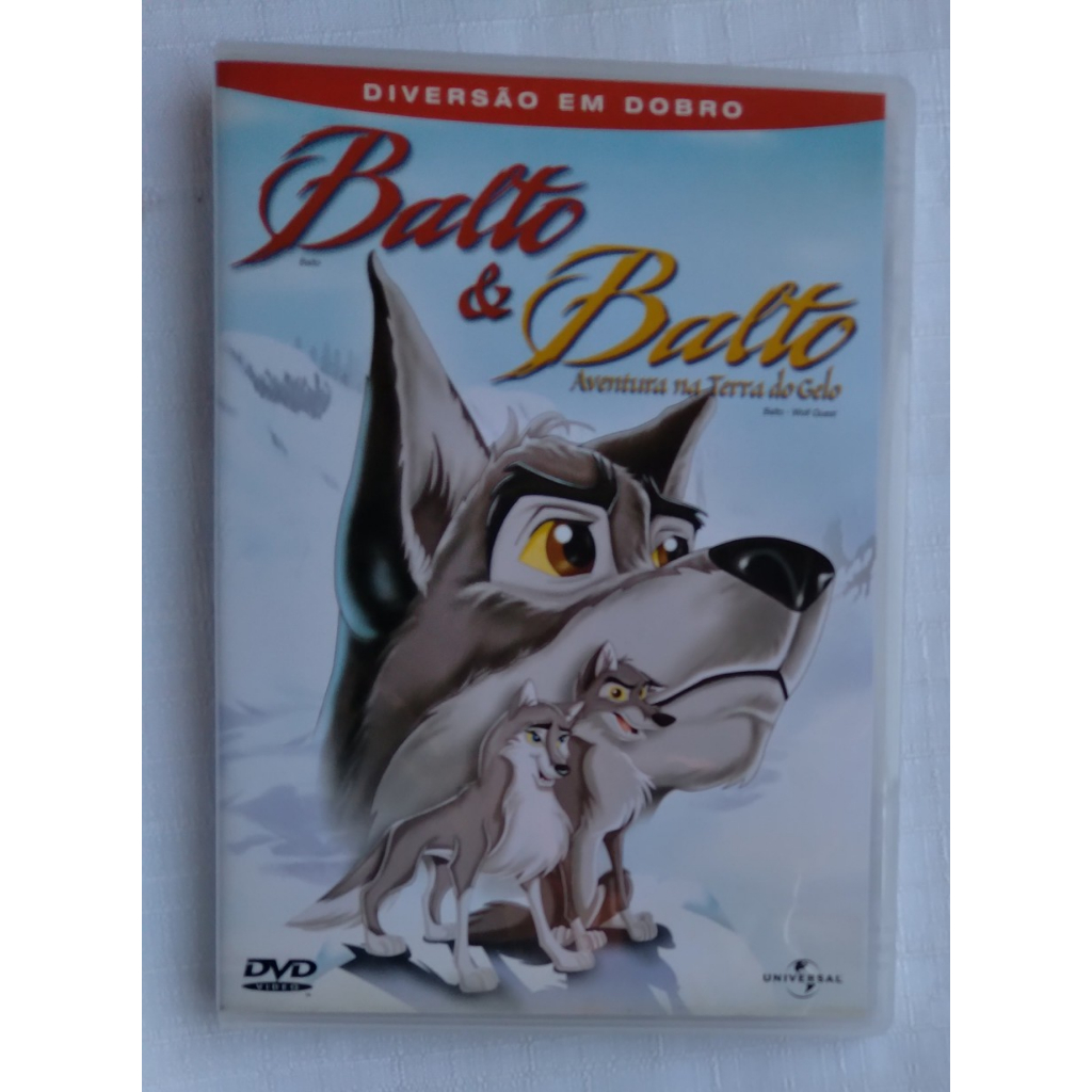 Dvd Balto 1 e 2 (original - LEIA DESCRIÇÃO) | Shopee Brasil