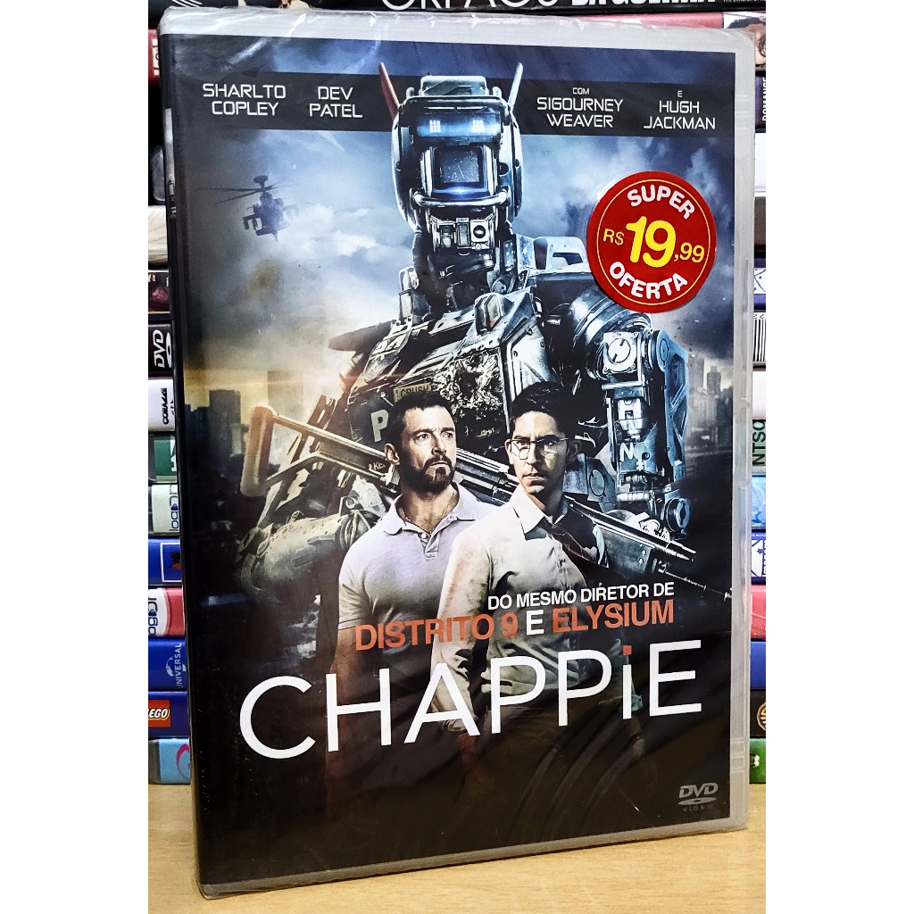 DVD Chappie - Hugh Jackman (Original Lacrado) | Shopee Brasil