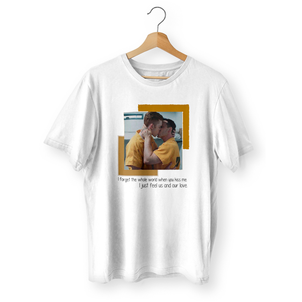Camiseta Shameless Beijo Gallavich + Frase | Shopee Brasil