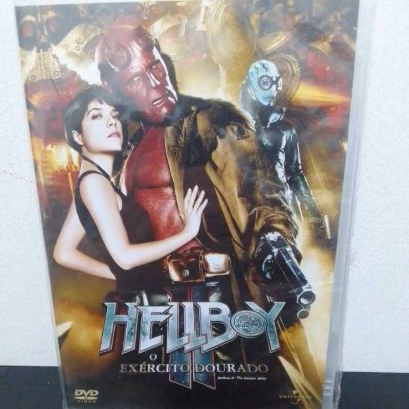 Dvd Hellboy O Exército Dourado-EXCELENTE | Shopee Brasil