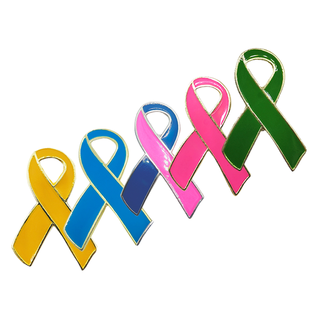 01 Unid Pin Laço Outubro Rosa e ou Novembro Azul | Shopee Brasil