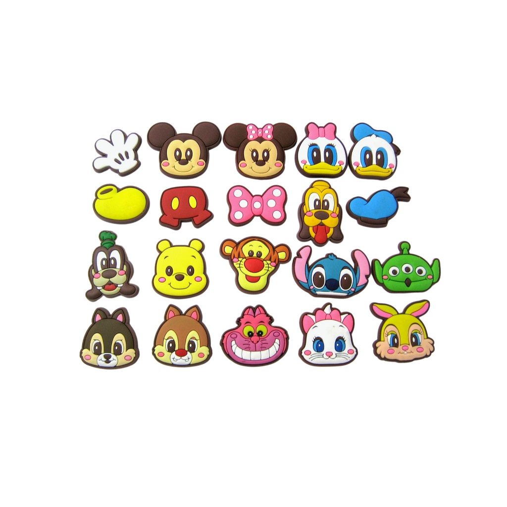 Pin Para Crocs Disney Kit Com 20 Pins | Shopee Brasil