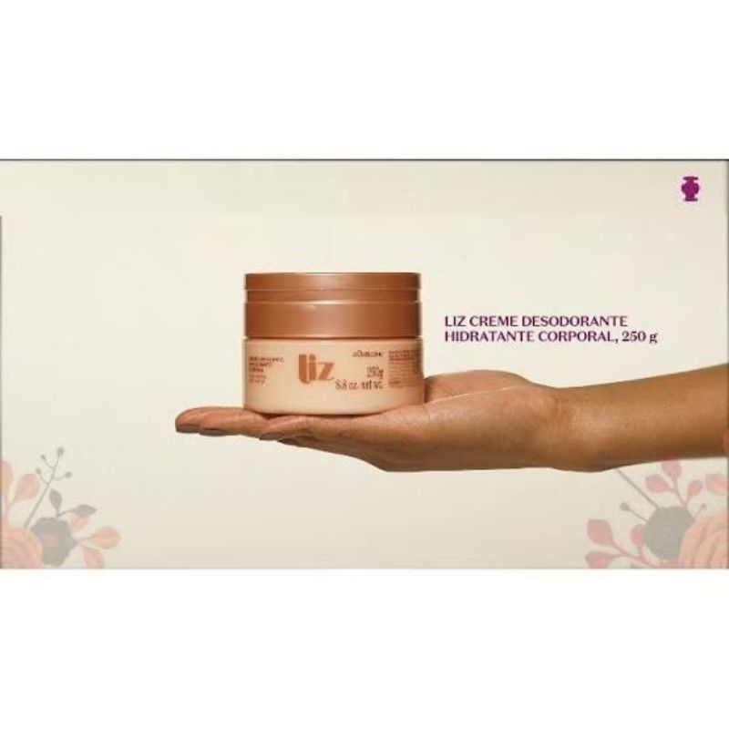Creme Hidratante Desodorante corporal Liz. | Shopee Brasil