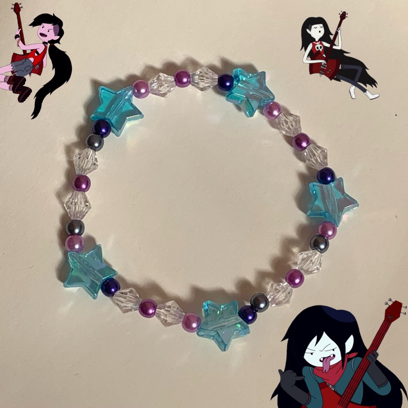 pulseira miçanga hora de aventura marceline princesa jujuba bubbline ...