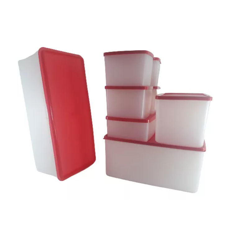 Tupperware Kit Bea, Pda, Potes Para Armazenar Alimentos Linha Freezer ...