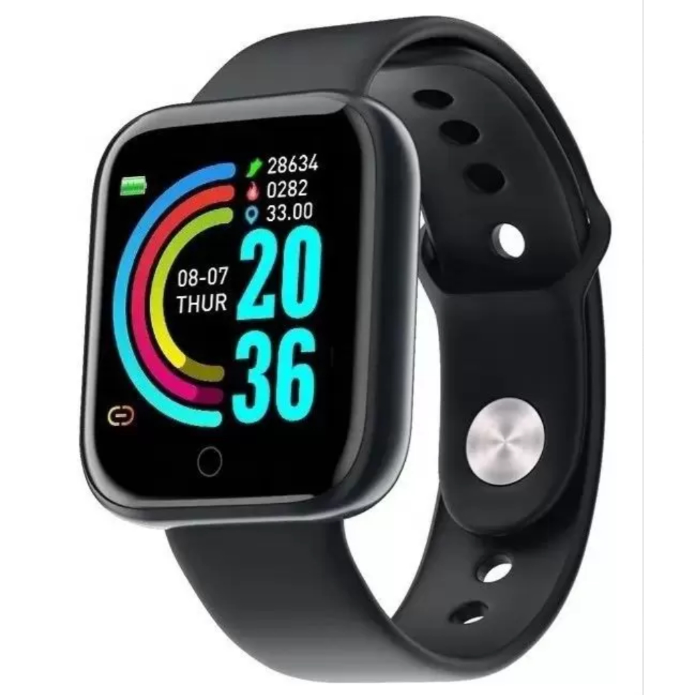 Relogio Inteligente Smartwatch Celular App Fit Pro Monitoramento De ...