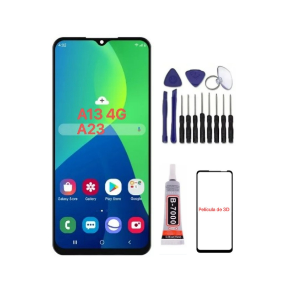 Tela Frontal Touch Display Para A13 4G A135 A23 Sem Aro e Com Aro ... Tela Frontal Touch Display Para A13 4G A135 A23 Sem Aro e Com Aro ...