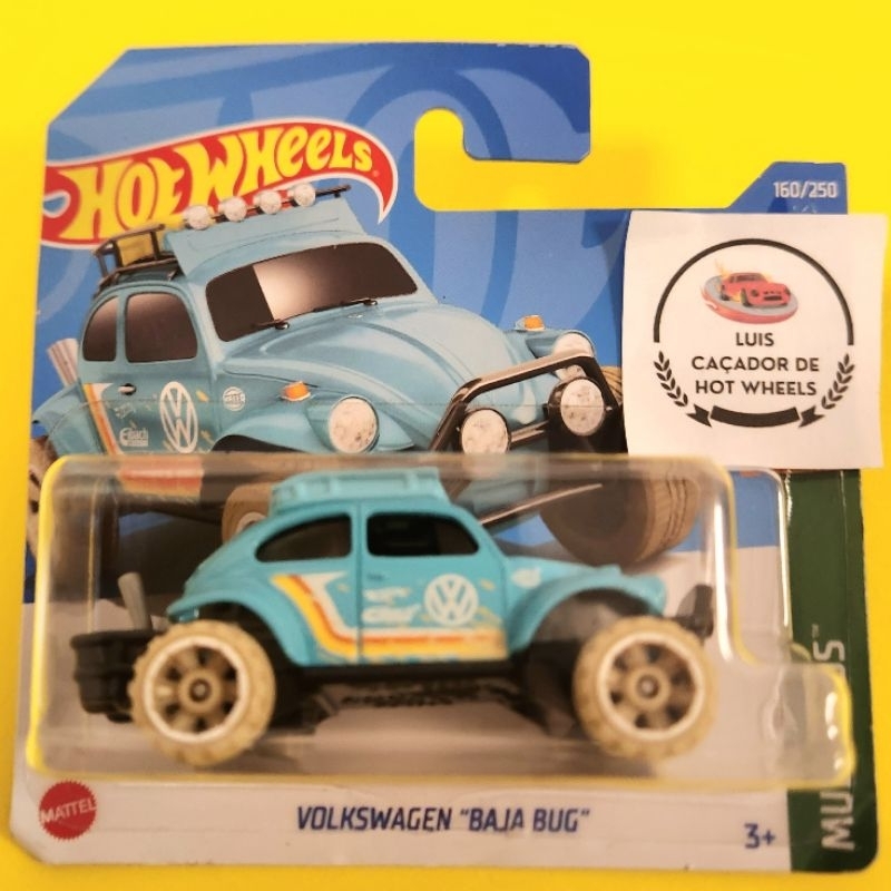 Volkswagen "Baja Bug" Azul Hot Wheels Lacrado | Shopee Brasil