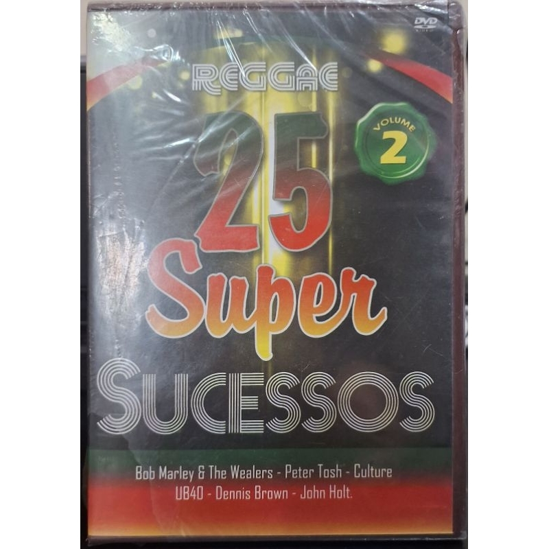 DVD Reggae 25 Super Sucessos Volume 2. Novo lacrado. | Shopee Brasil