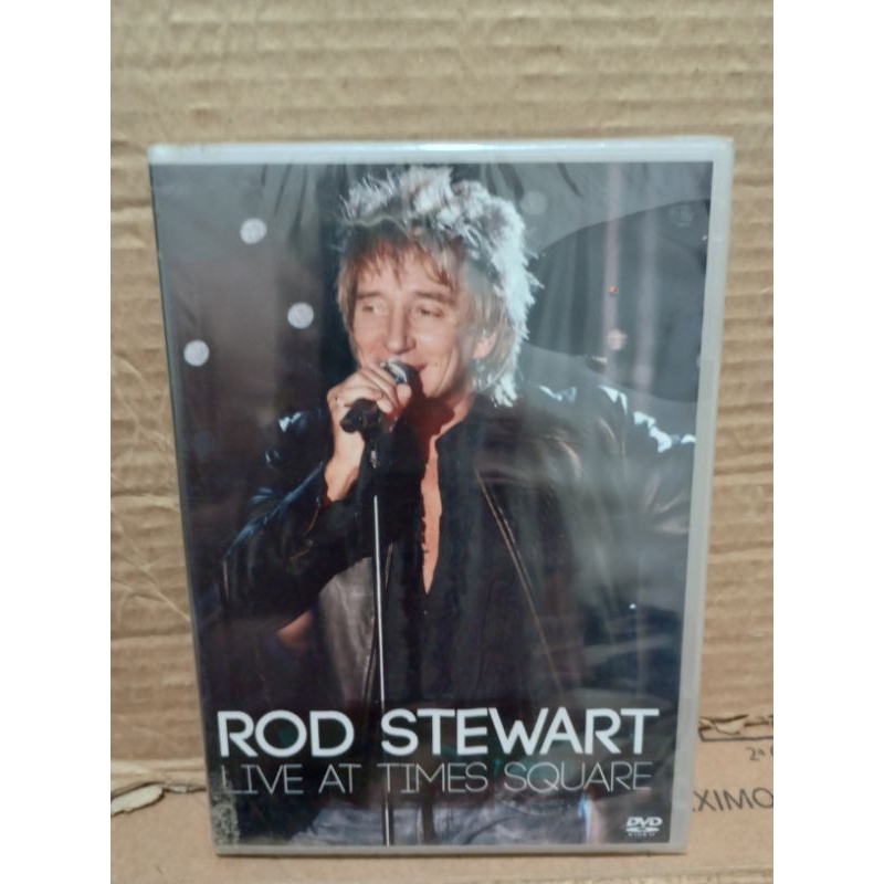 DVD ROD STEWART- LIVE AT TIMES SQUARE (ORIGINAL/LACRADO) | Shopee Brasil