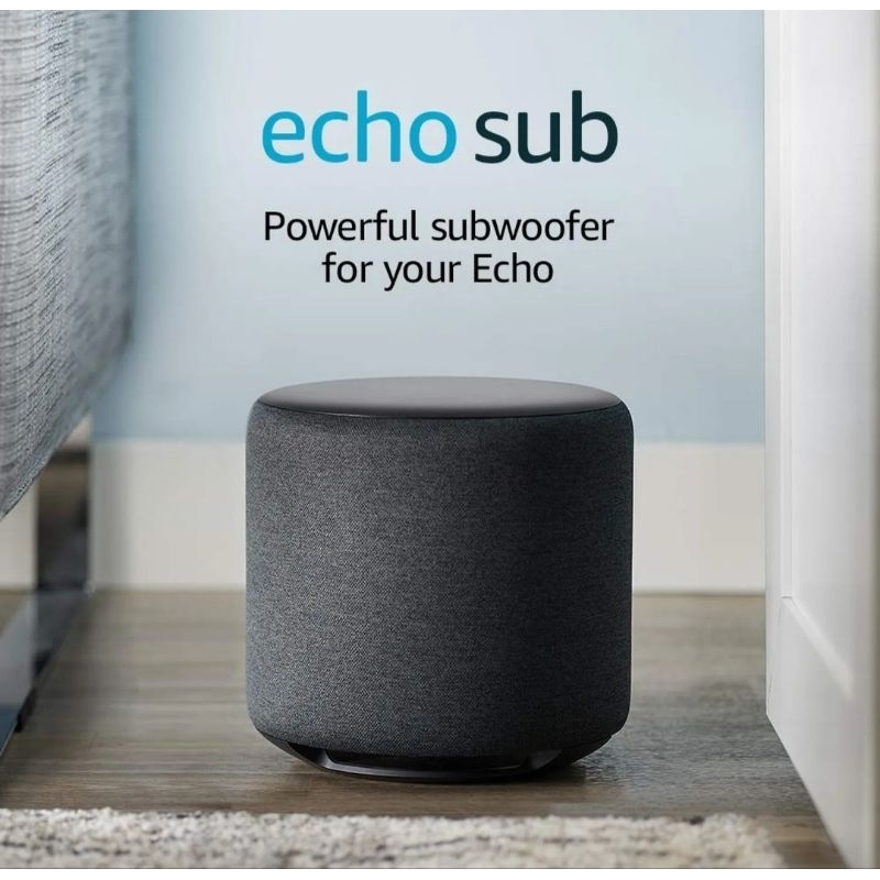 Amazon Alexa Echo Sub - Super Graves! NOVO | Shopee Brasil