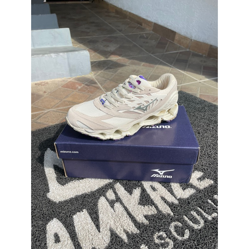 Tenis Mizuno Flor De Lotus Areia Wave Prophecy Ls | Shopee Brasil