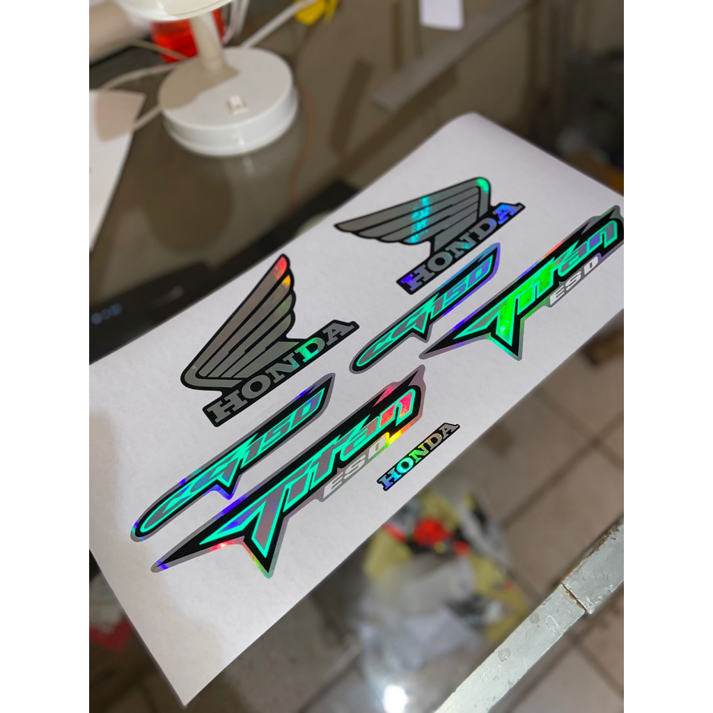 Kit Adesivos Titan 150 2008 Holográfico | Shopee Brasil