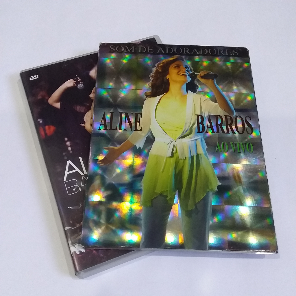 DVD Aline Barros Som de Adoradores e 20 anos Original | Shopee Brasil