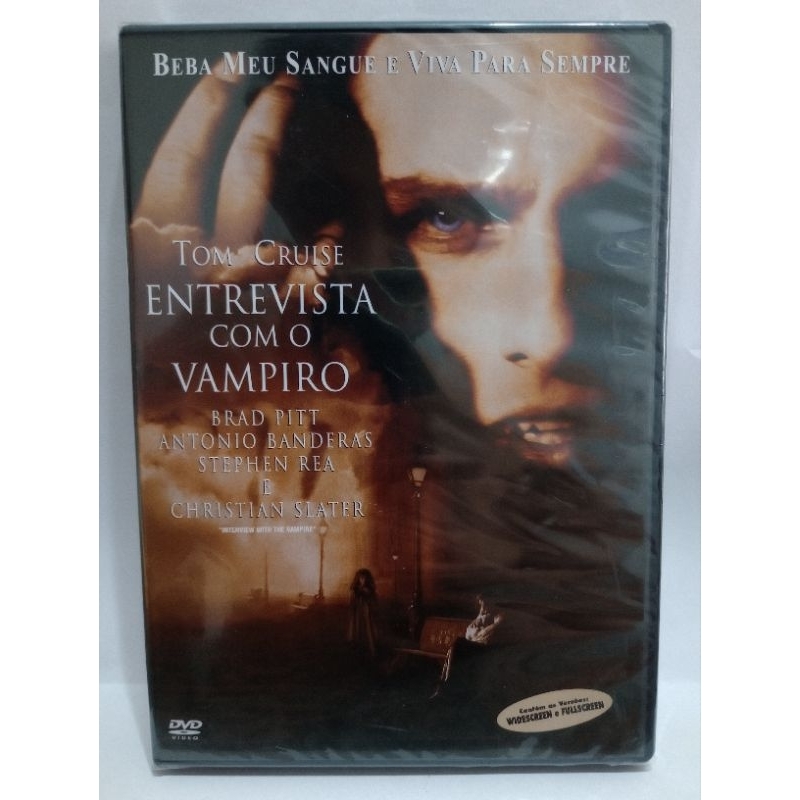 Dvd Entrevista Com O Vampiro Original E Lacrado Shopee Brasil