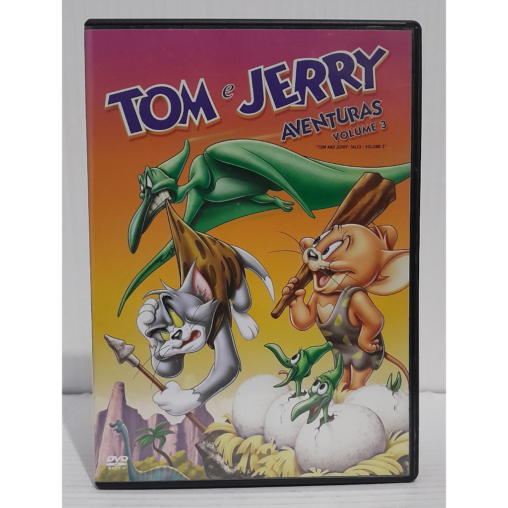 Dvd Tom e Jerry - Aventuras - Volume 3 - Original Usado | Shopee Brasil