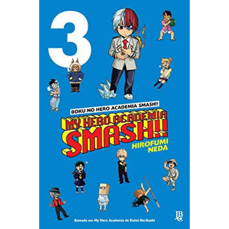 Mangá My Hero Academia Smash Vol. 3 - Escorrega o Preço