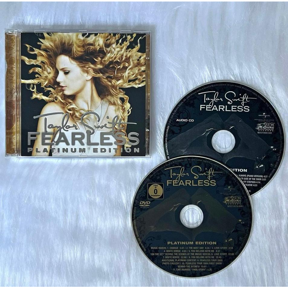 Taylor Swift | Fearless | CD | Platinum Edition | Importado | Shopee Brasil