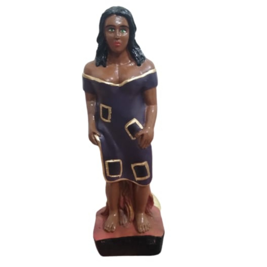 IMAGEM DE GESSO POMBA GIRA TATA MULAMBO 20 CM | Shopee Brasil