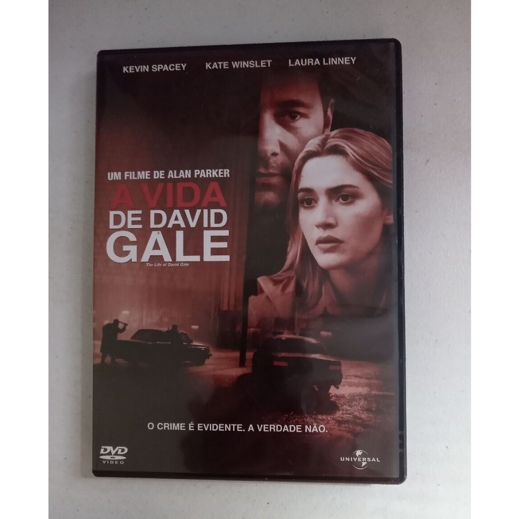 DVD A Vida de David Gale - filme de Alan Parker - com Kate Winslet e ...