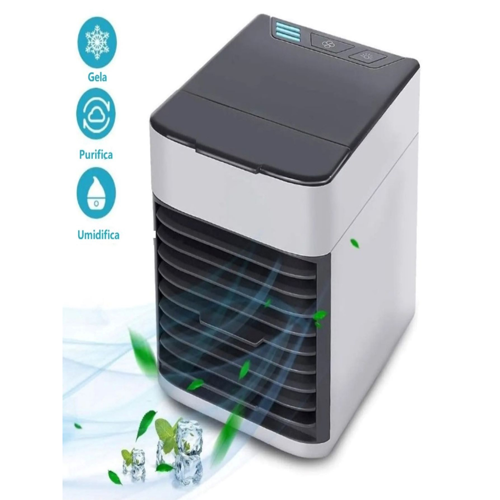 Mini Ar Condicionado Portátil Arctic Air Cooler Umidificador ...