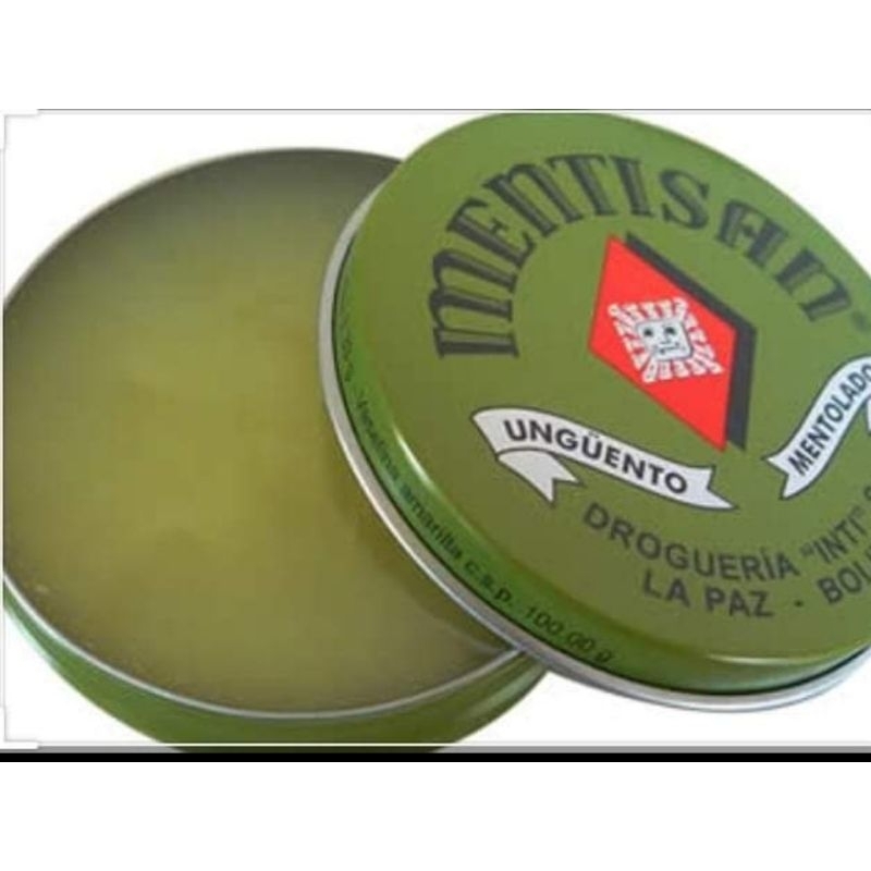 MENTIZAN UNGÜENTO MENTOLADO 15 G BOLIVIANA 5 UNIDADES | Shopee Brasil