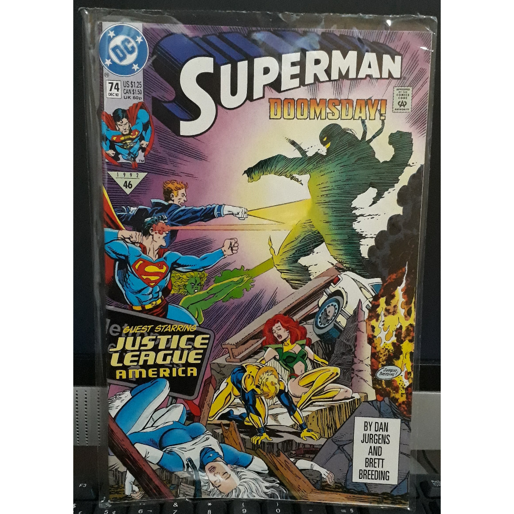Superman 74 (1992) - Edição original americana (RARIDADE) - HQ ...