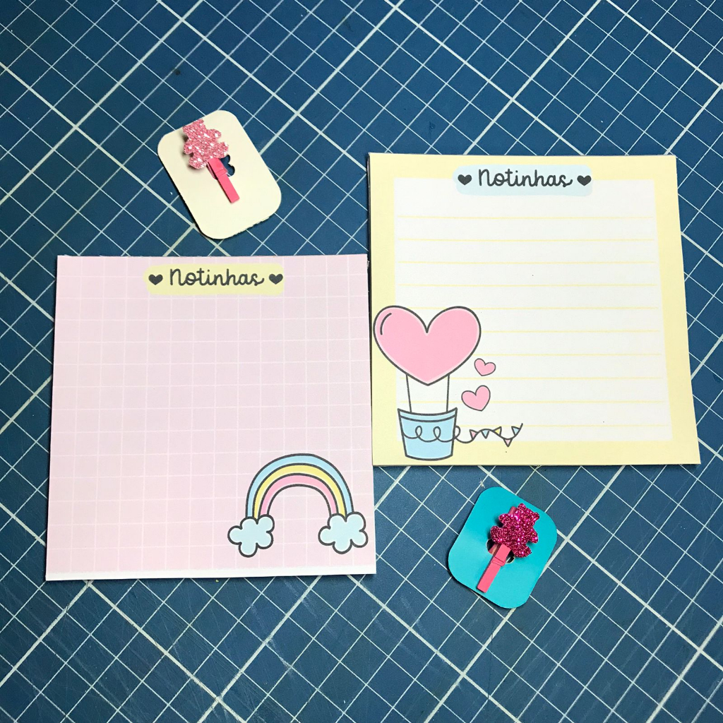 Bloco de Anotação Recado Fofo Papelaria Personalizada Lembrancinhas ...