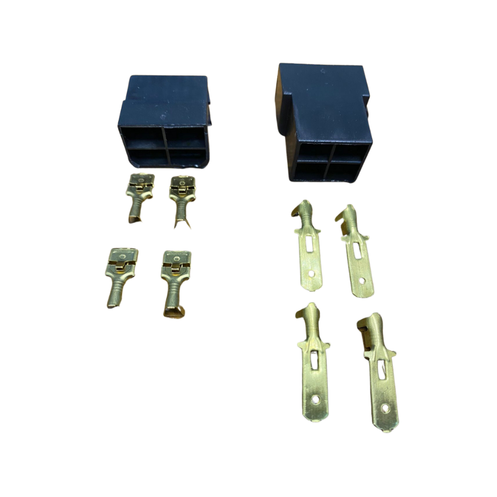 Kit Terminal Conector 4 Vias Pacote C/ 10 Kits Macho Fêmea | Shopee Brasil