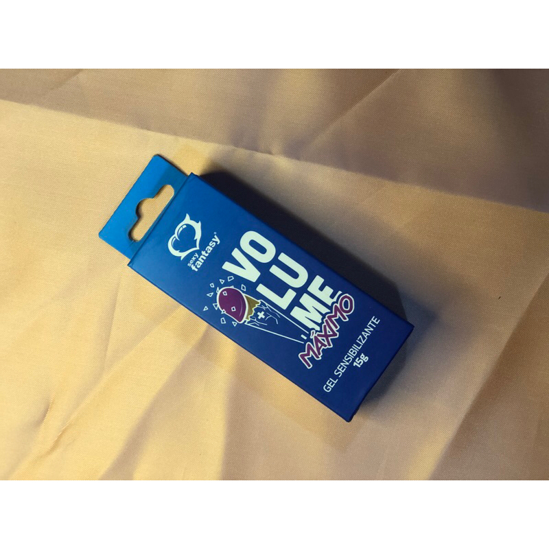 Volume Máximo Gel Sensibilizante Masculino 15 g | Shopee Brasil