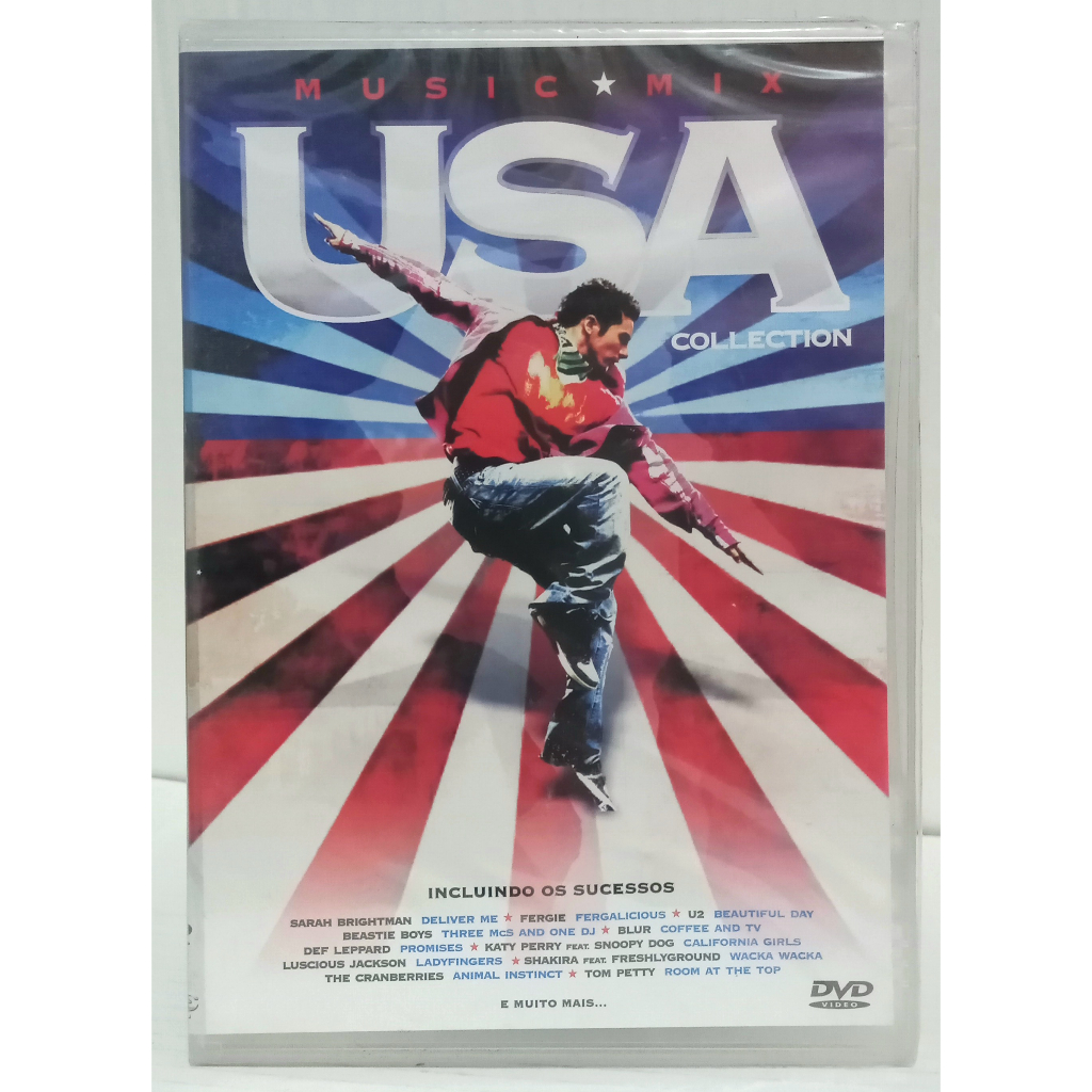 Dvd Music Mix USA Collection (Novo/Original/Lacrado) | Shopee Brasil