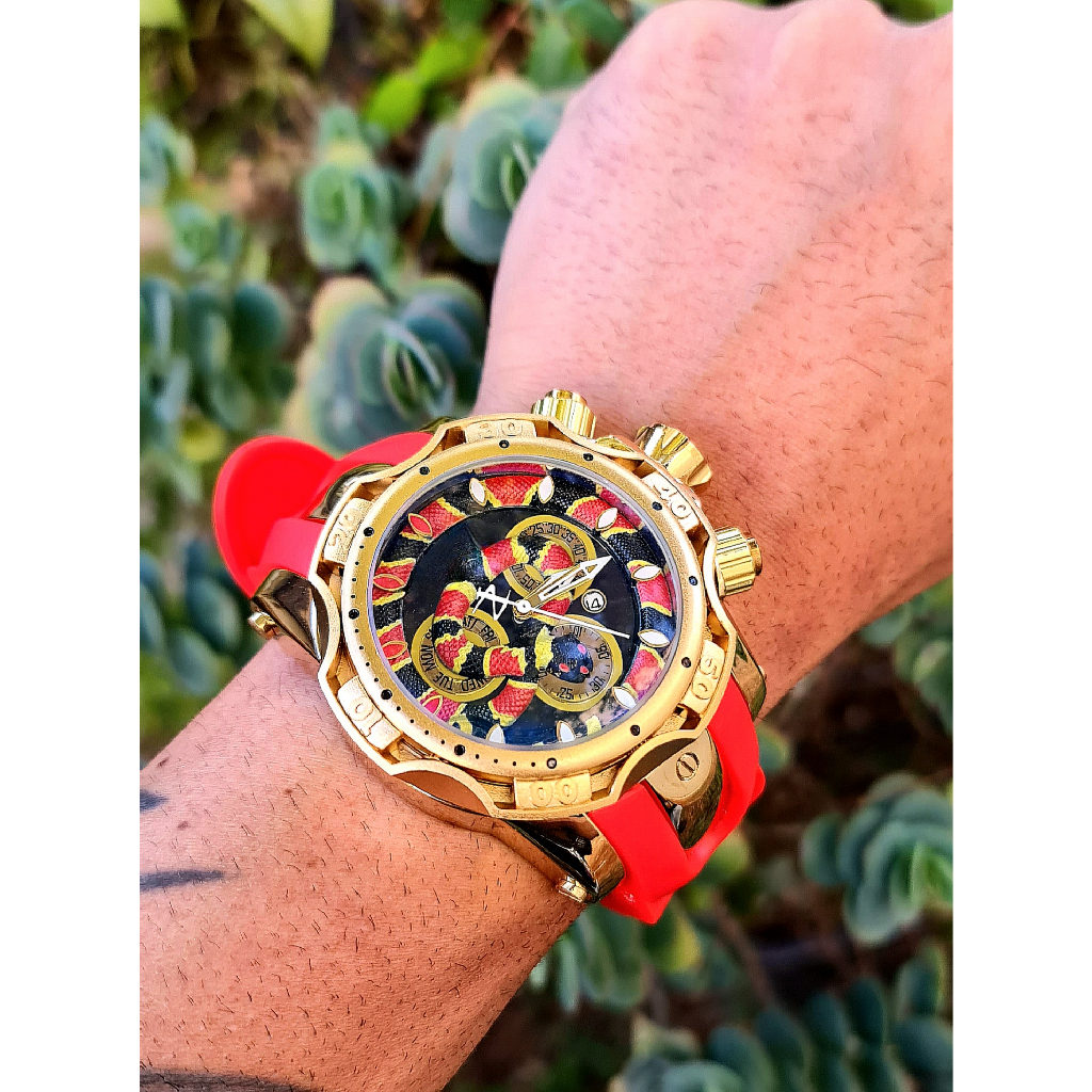 Relógio Masculino Venom Snake | Shopee Brasil