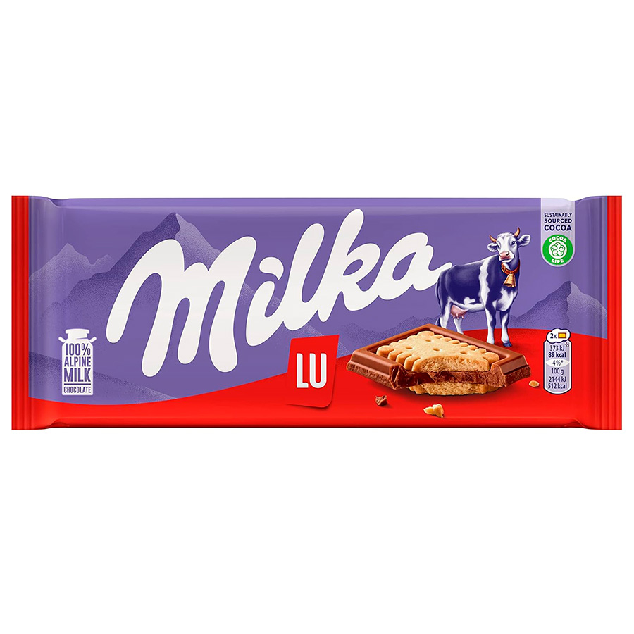 CHOCOLATE 100G LU & MILKA | Shopee Brasil