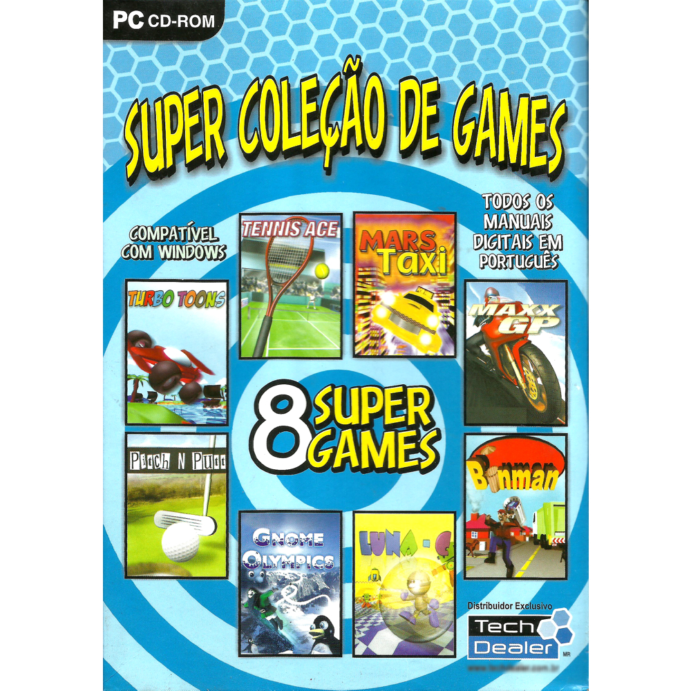 SUPER COLEÇÃO DE GAMES - 8 SUPER GAMES- Game PC ORIGINAL | Shopee Brasil