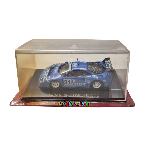 Eaglemoss Ferrari F40 Competizione Pilot Ferrari Collection | Shopee Brasil
