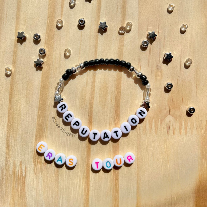 Pulseira Reputation - The Eras Tour - Taylor Swift - Friendship ...